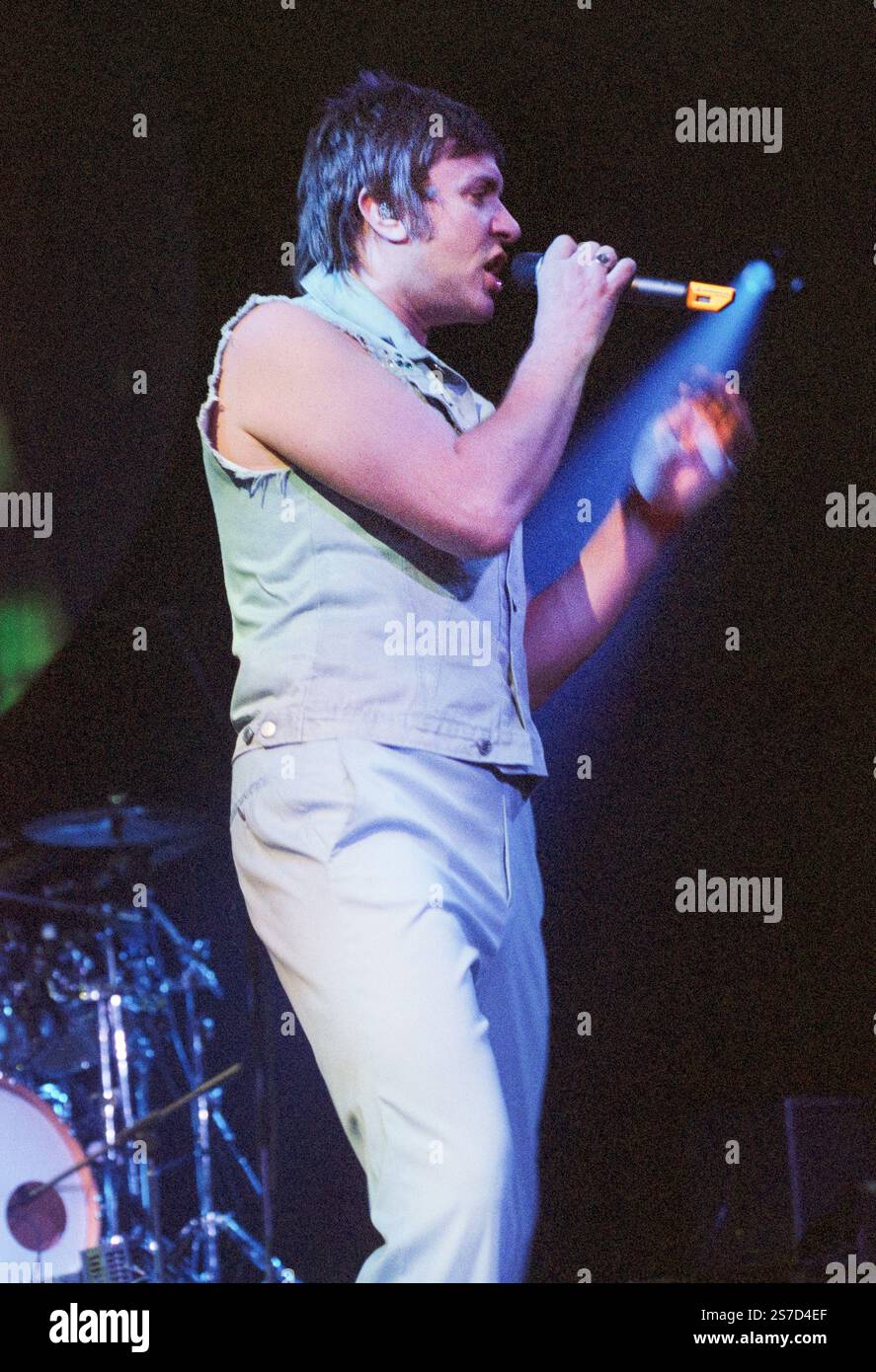 SIMON LE BON, DURAN DURAN, CONCERT, 2000: Simon Le Bon the singer of ...