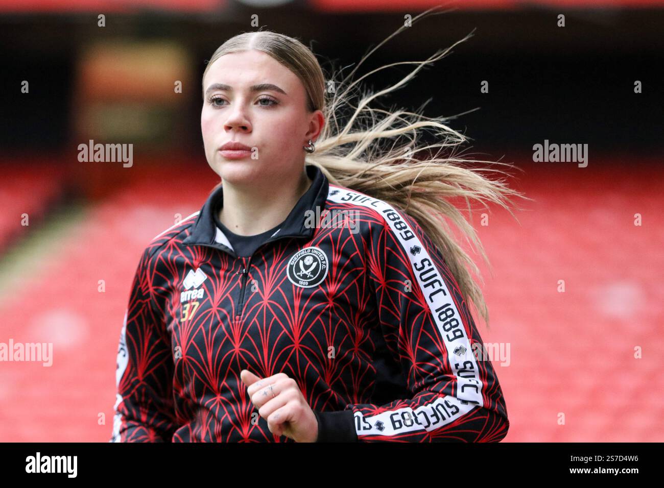 Bramall Lane, Sheffield, England, Janaury 19th 2025: Grace Foy (37 ...