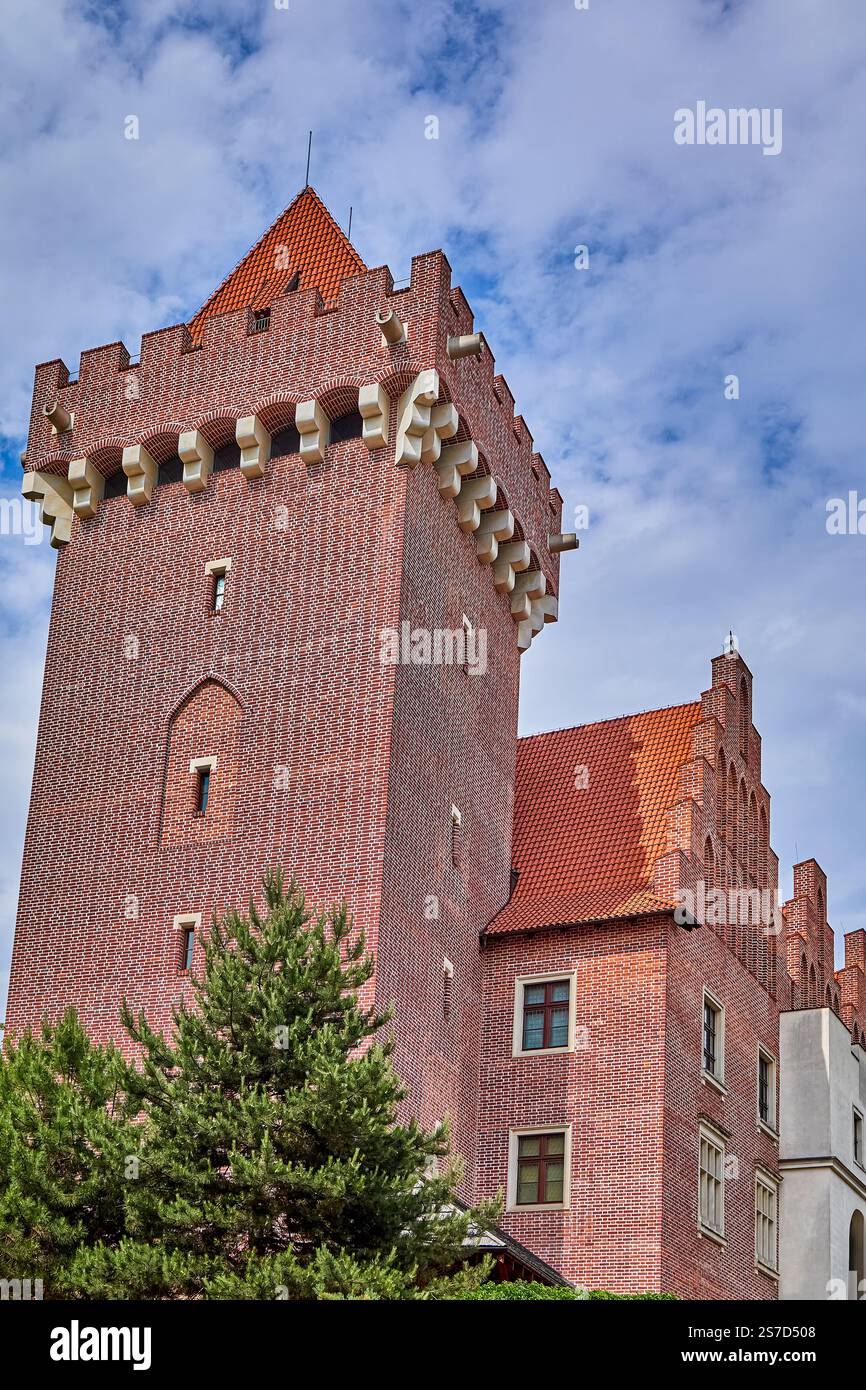 The royal castle in Poznan. The castle has origins from the 13th ...
