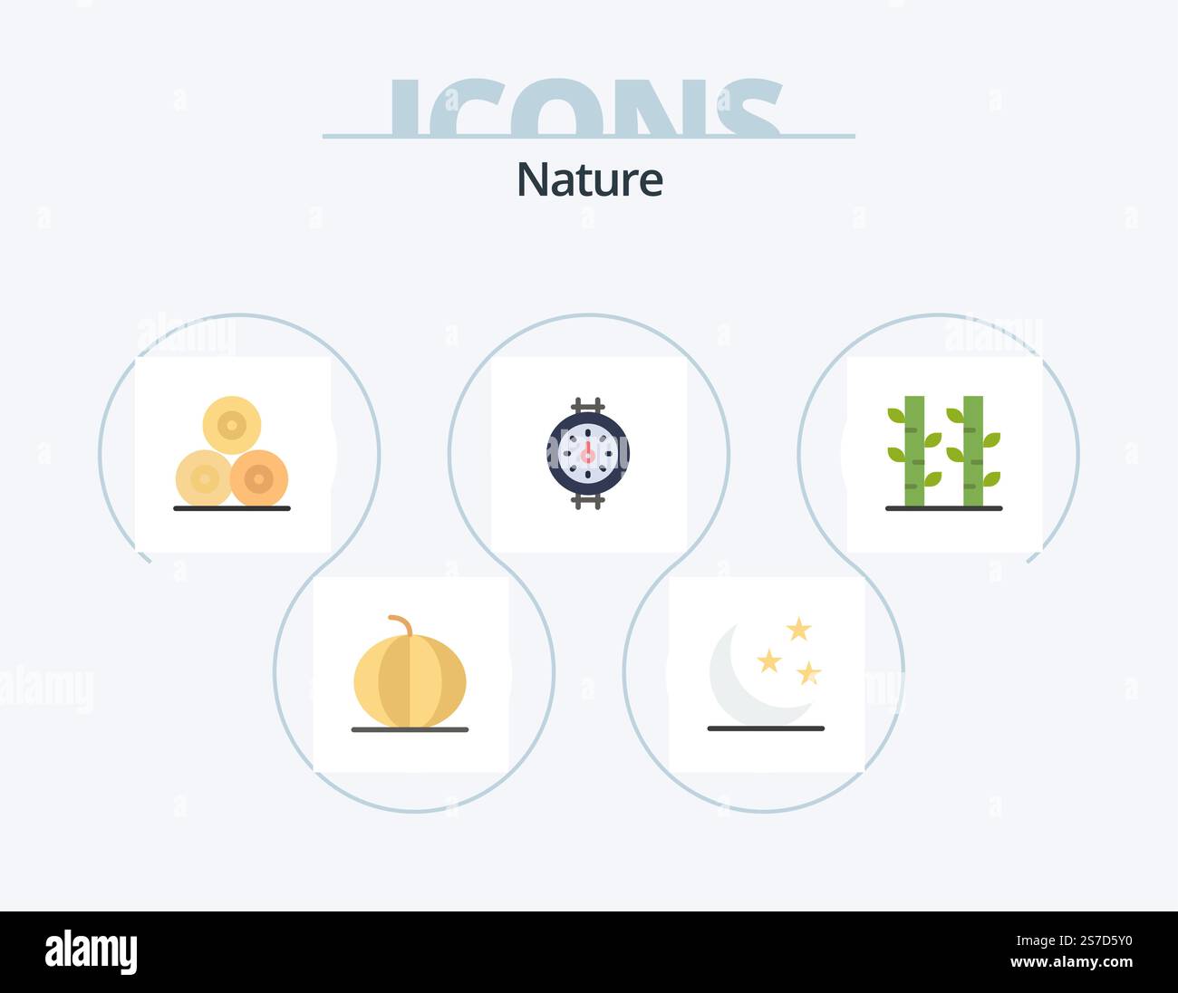 Nature Flat Icon Pack 5 Icon Design. china. pipe. nature. meter ...
