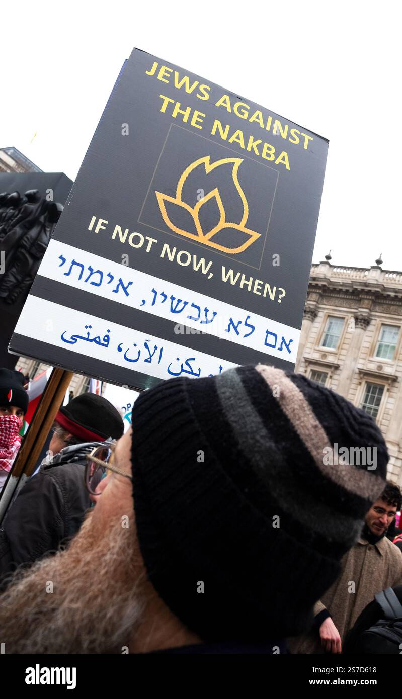 London, Westminster, 18th January 2025 National Demonstration For ...