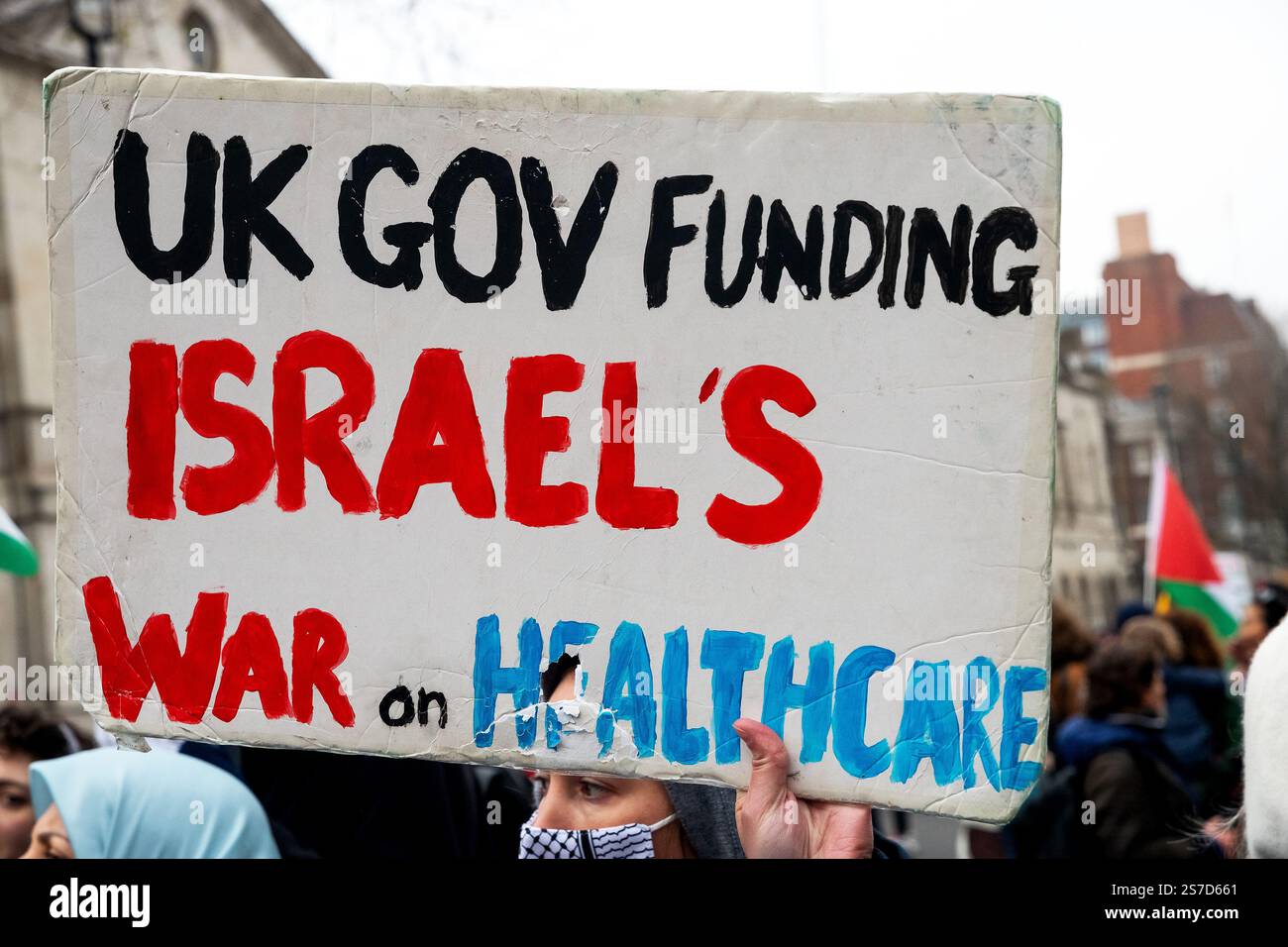 London, Westminster, 18th January 2025 National Demonstration For ...