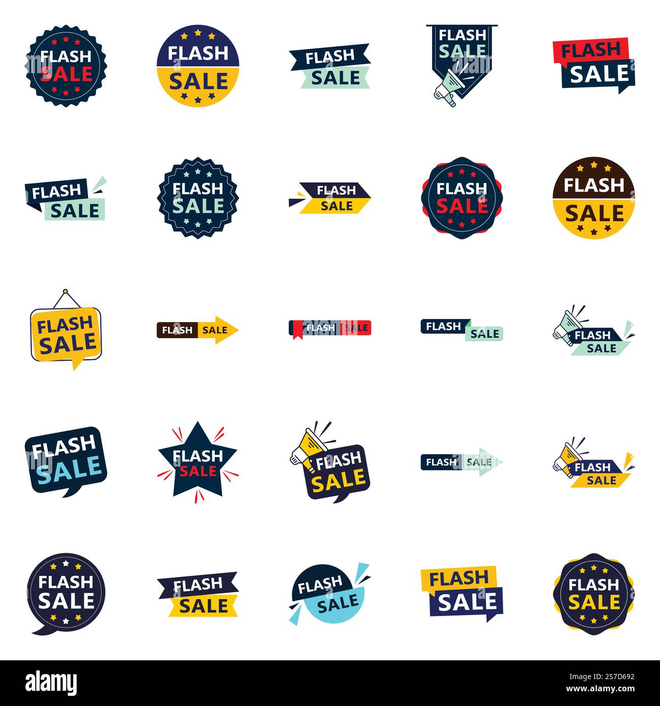 Flash Sale Bundle 25 Impactful Vector Designs for Advertising and Sales ...