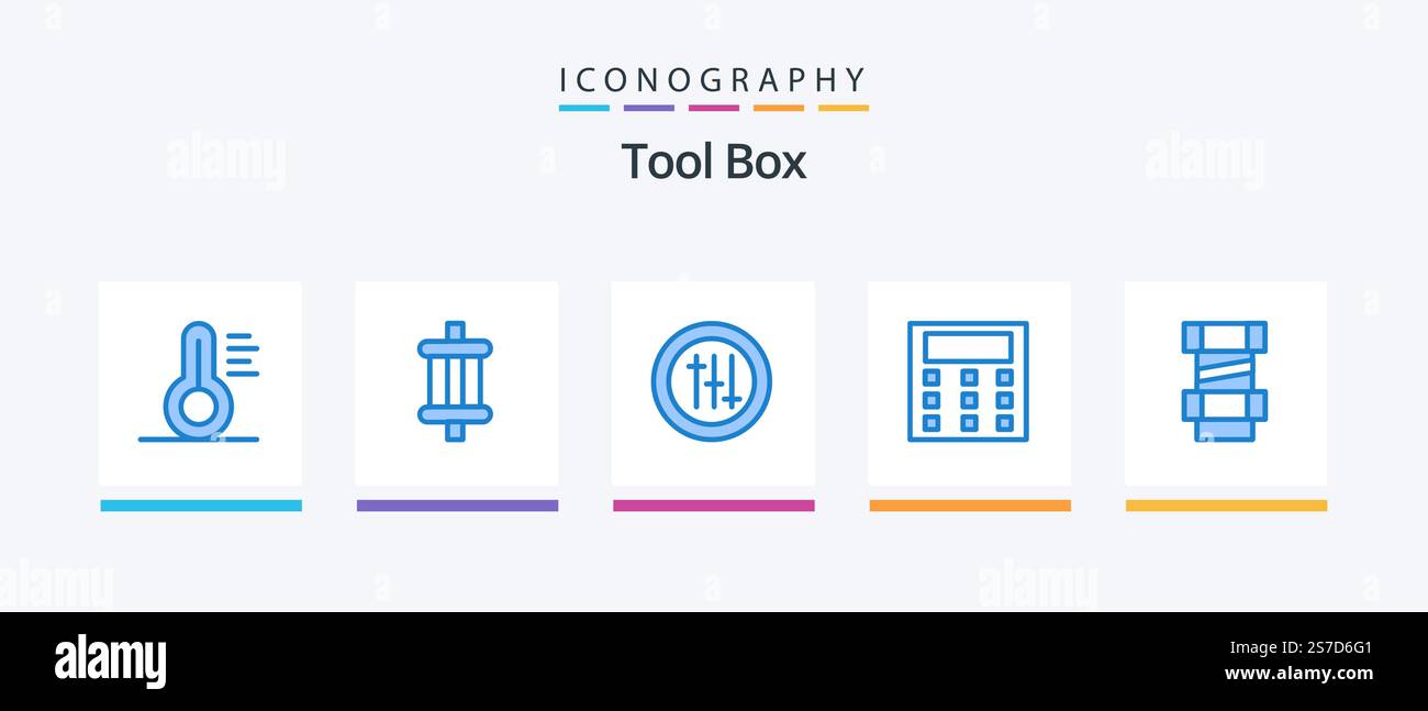 Tools Blue 5 Icon Pack Including . engineering. preferences ...