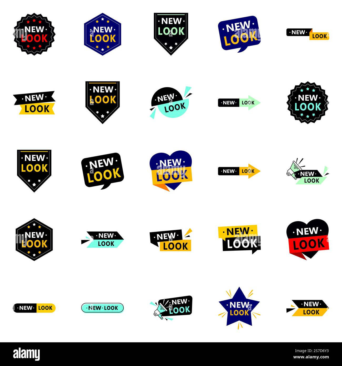 25 Fresh Vector Designs for a New Look in your advertising Stock Vector ...