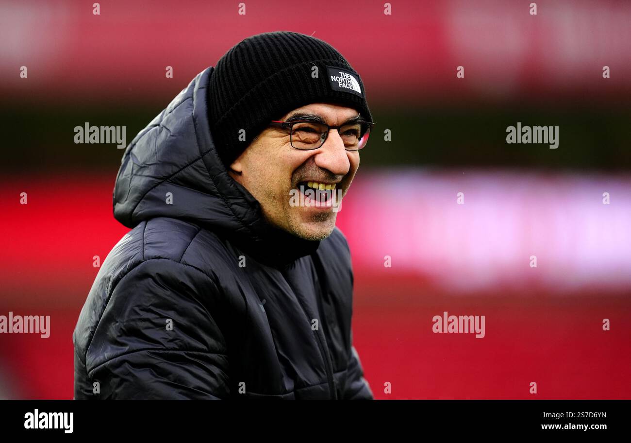Southampton manager Ivan Juric ahead of the Premier League match at the ...