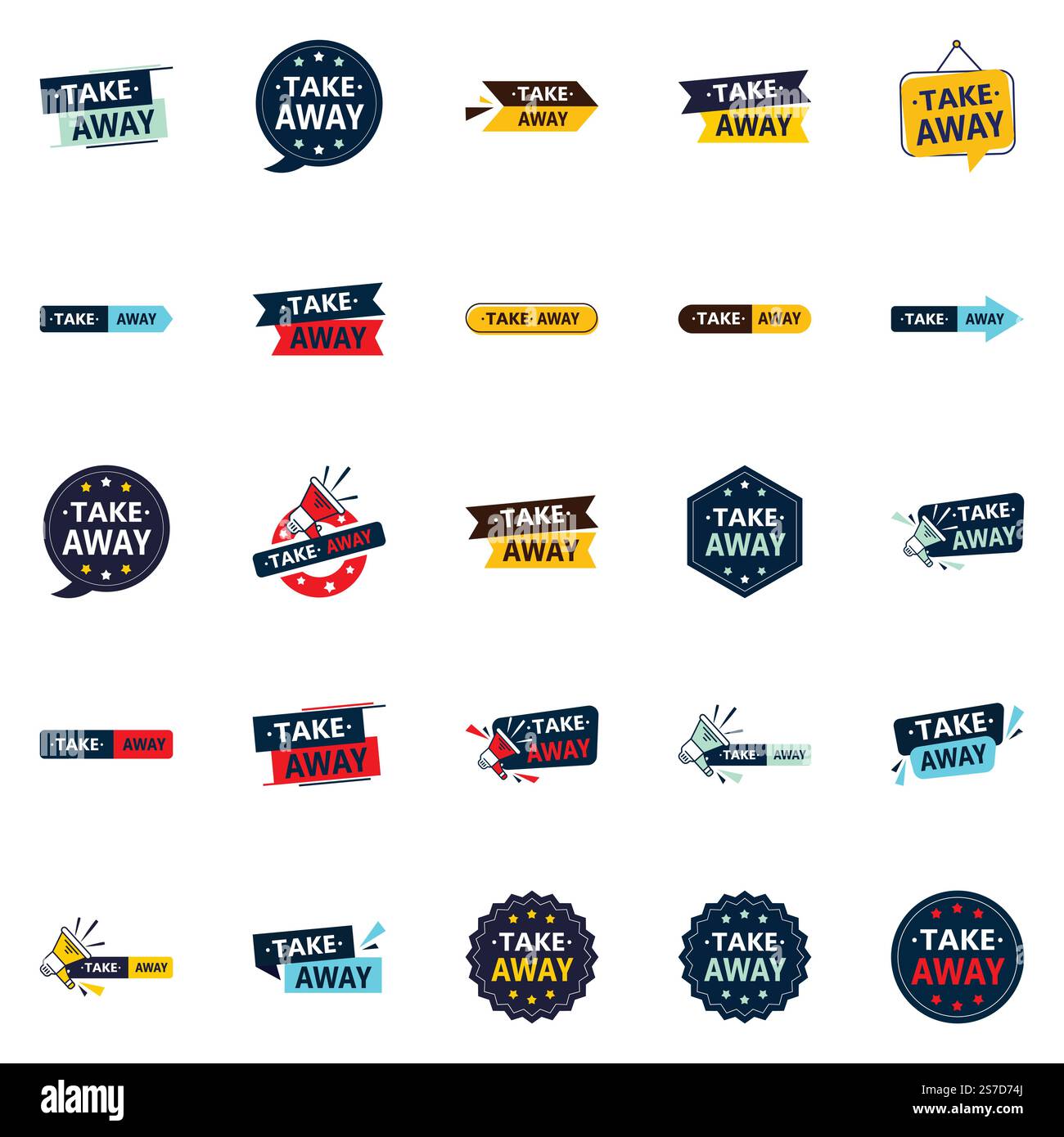 Take Away Vector Pack 25 High Impact Designs for Graphic Designers ...