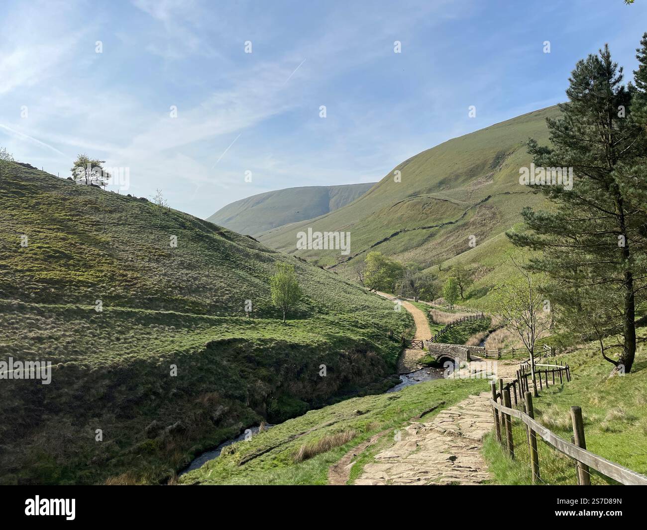Edale Peak District Derbyshire Stock Photo - Alamy