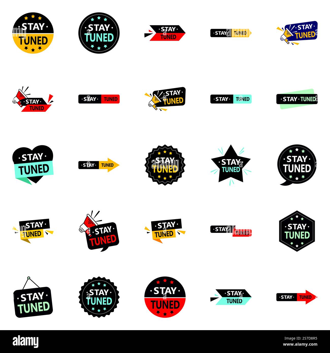 Stay Tuned Professional vector elements for a polished and professional ...