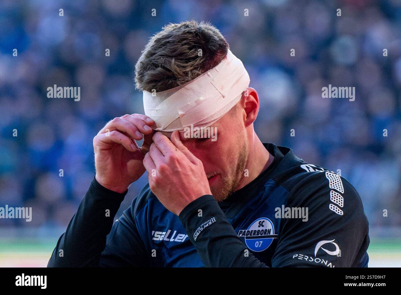 Paderborn, Germany. 19th Jan, 2025. Soccer: Bundesliga 2, SC Paderborn ...