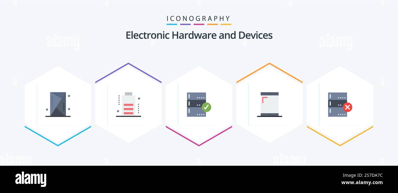 Devices 25 Flat icon pack including data. phone. approve. devices. data ...