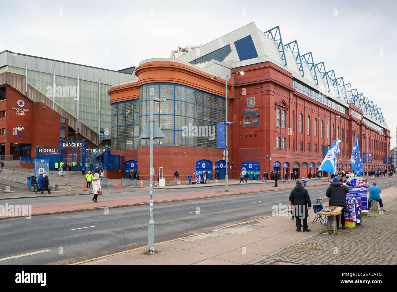 19 January 2025. Glasgow, UK. Rangers FC play Fraserburgh FC in the 4th ...
