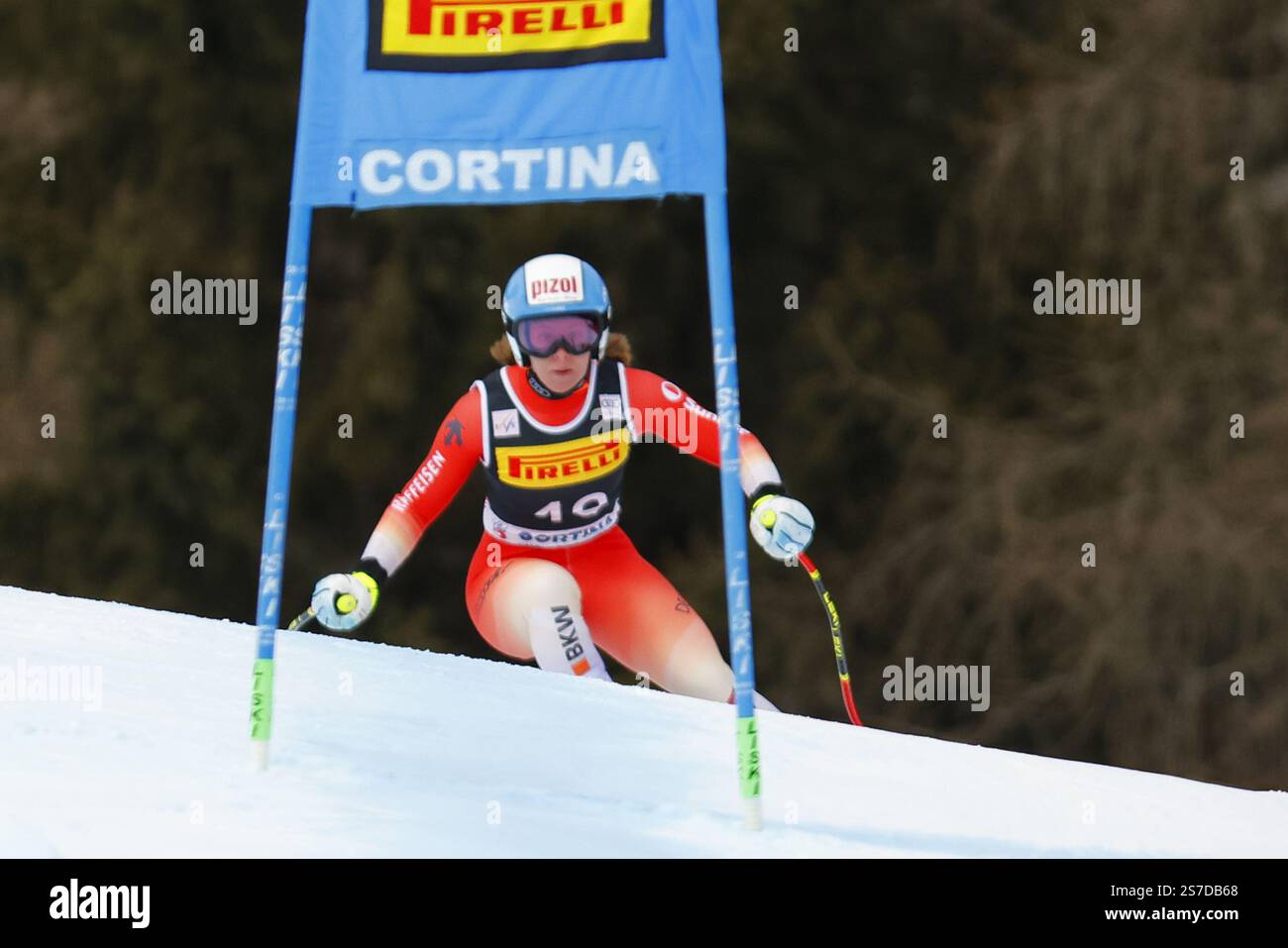 Janine Schmitt (SUI) Kaestle during the AUDI FIS Ski World Cup 2024/25 ...