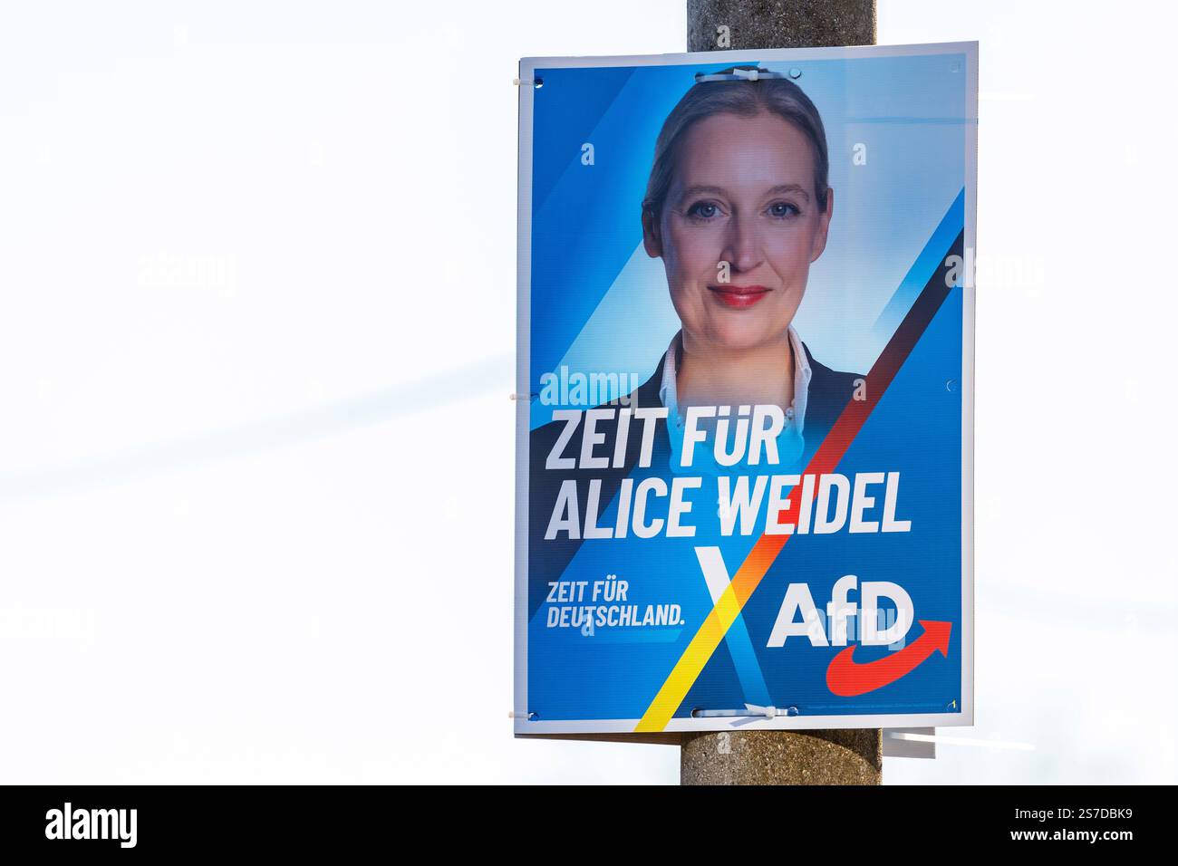 Bundestagswahl 2025 - Wahlwerbung Alice Weidel DEU/Deutschland ...