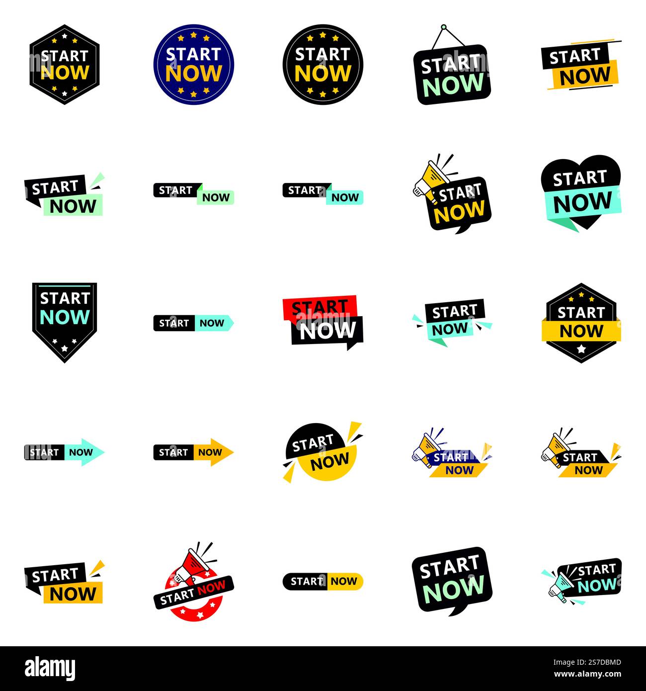 25 Professional Typographic Designs for a polished call to action Start ...