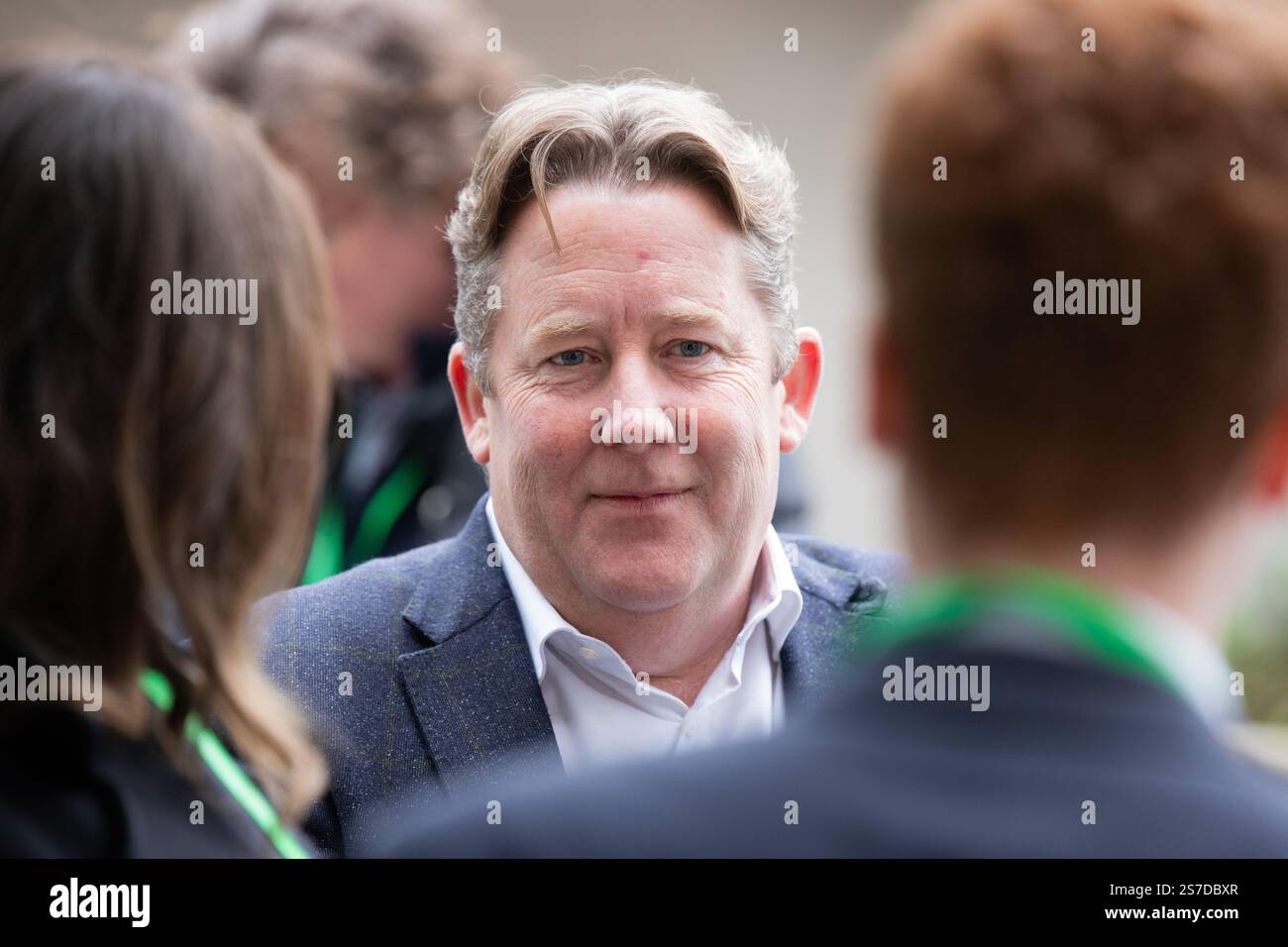 Fianna Fail’s Darragh O'Brien at the party’s special Ard Fheis at the Radisson Hotel, where ...