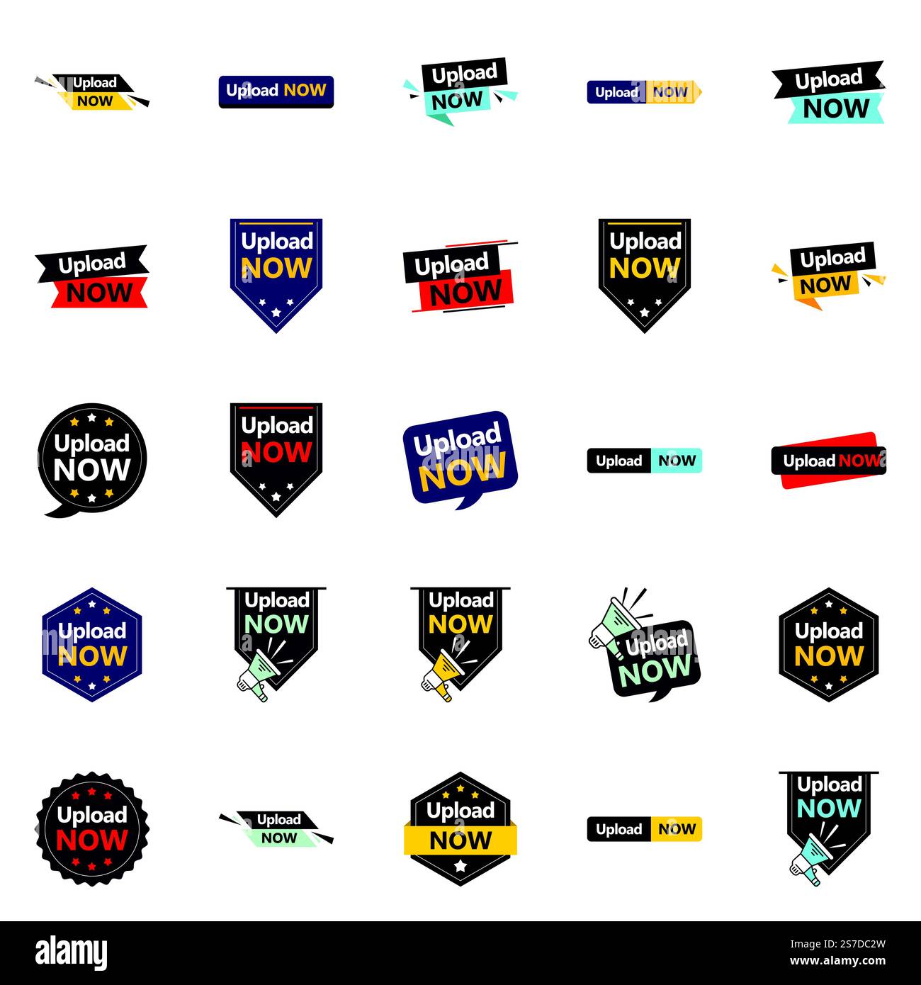 Upload Now Vector Pack 25 High Impact designs for Graphic Designers ...