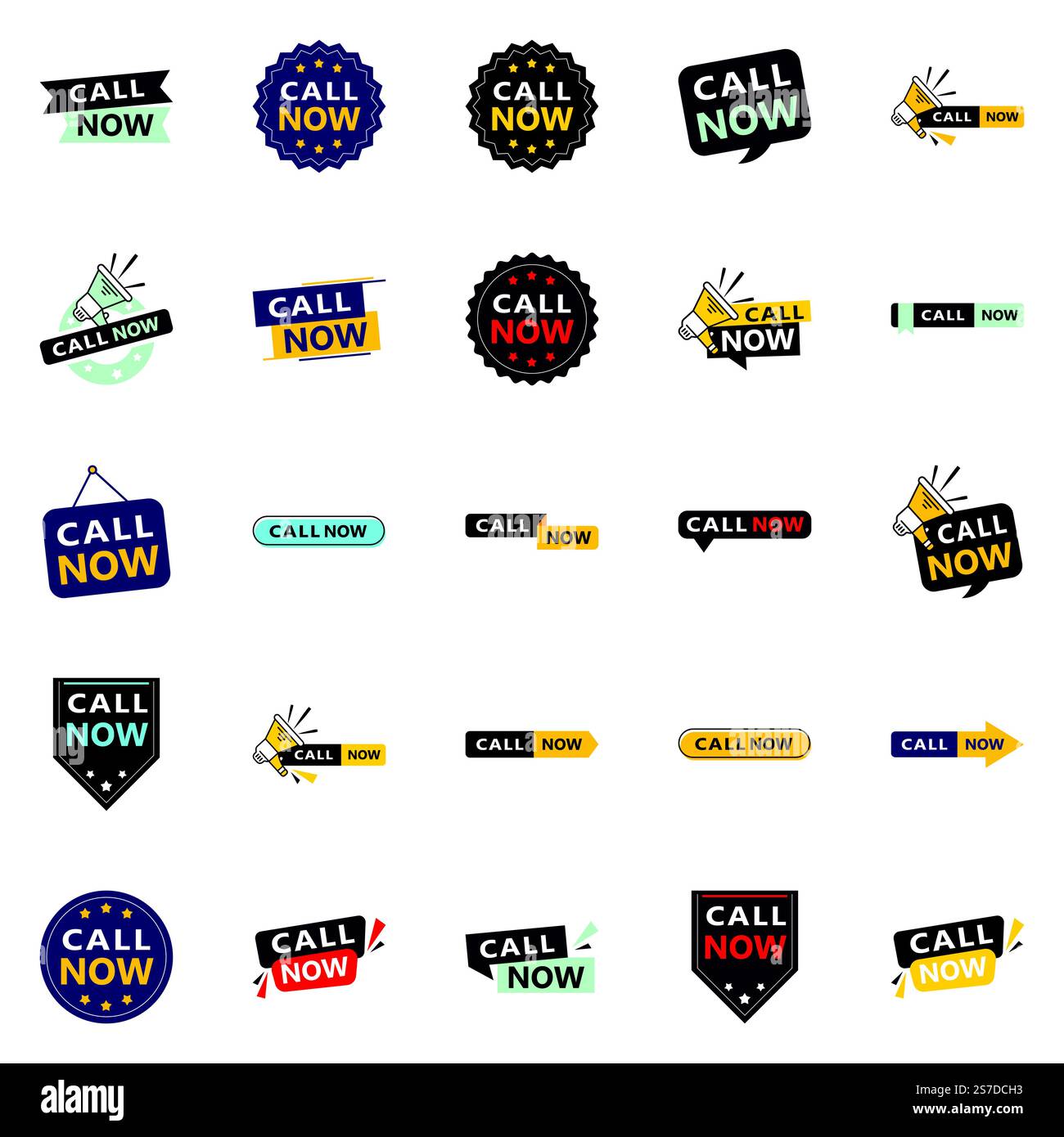 25 Professional Typographic Designs for encouraging calls Call Now ...