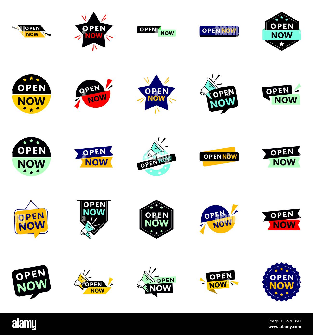 25 Versatile Open Now Signage Templates Stock Vector Image & Art - Alamy