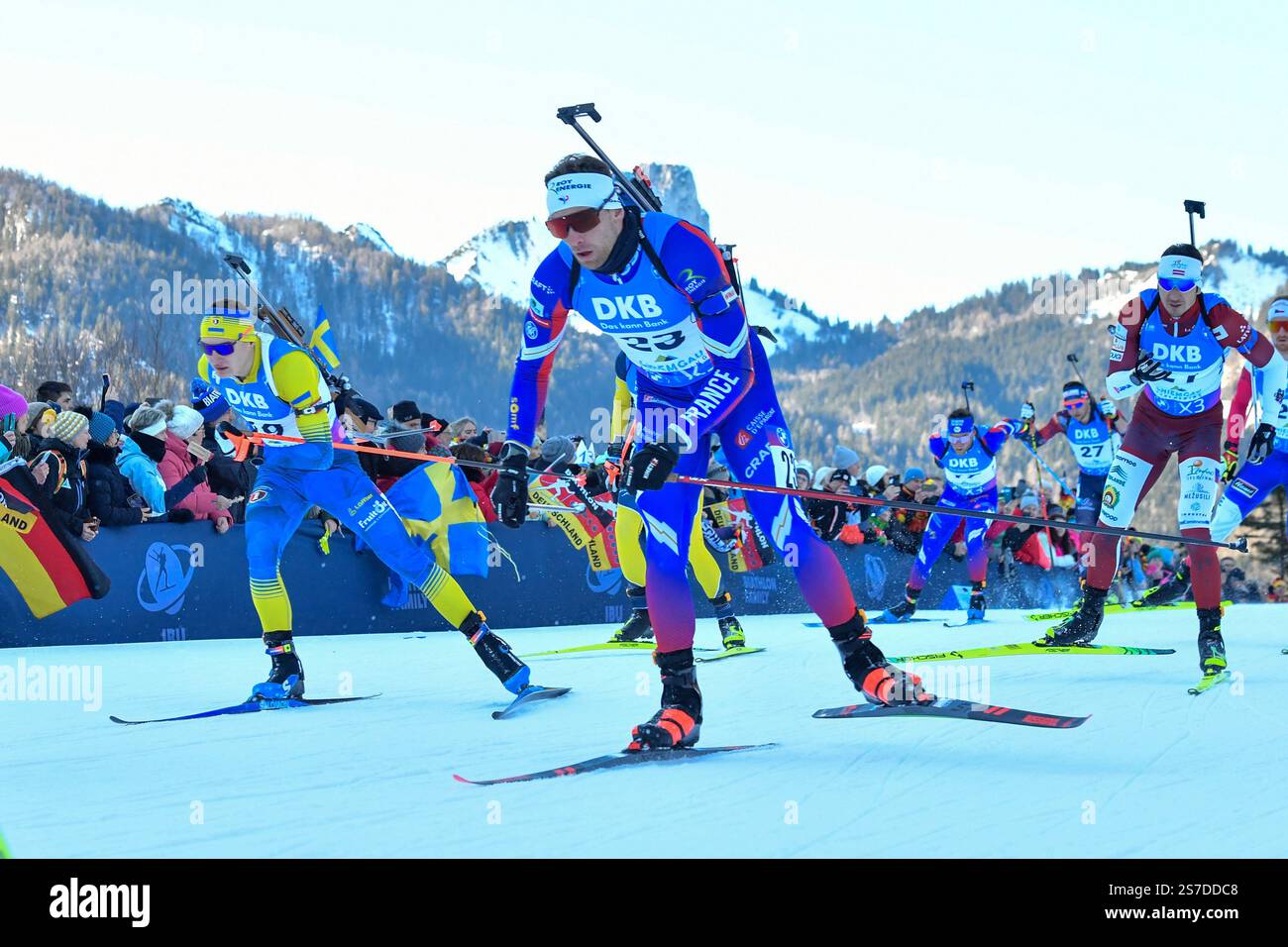 Ruhpolding, Germany. 19th Jan, 2025. RUHPOLDING, GERMANY - JANUARY 19 ...