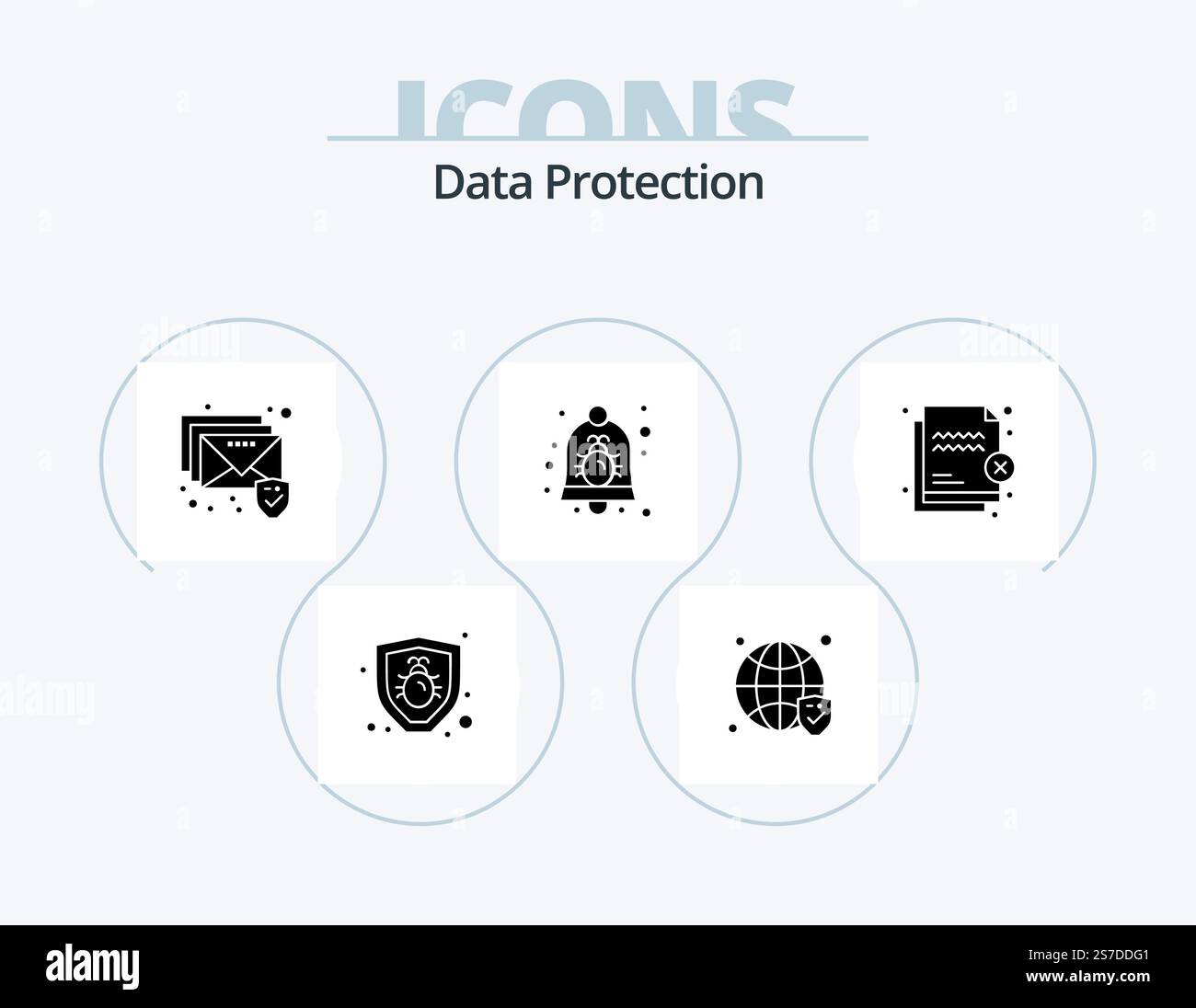 Verified mail icon Stock Vector Images - Alamy