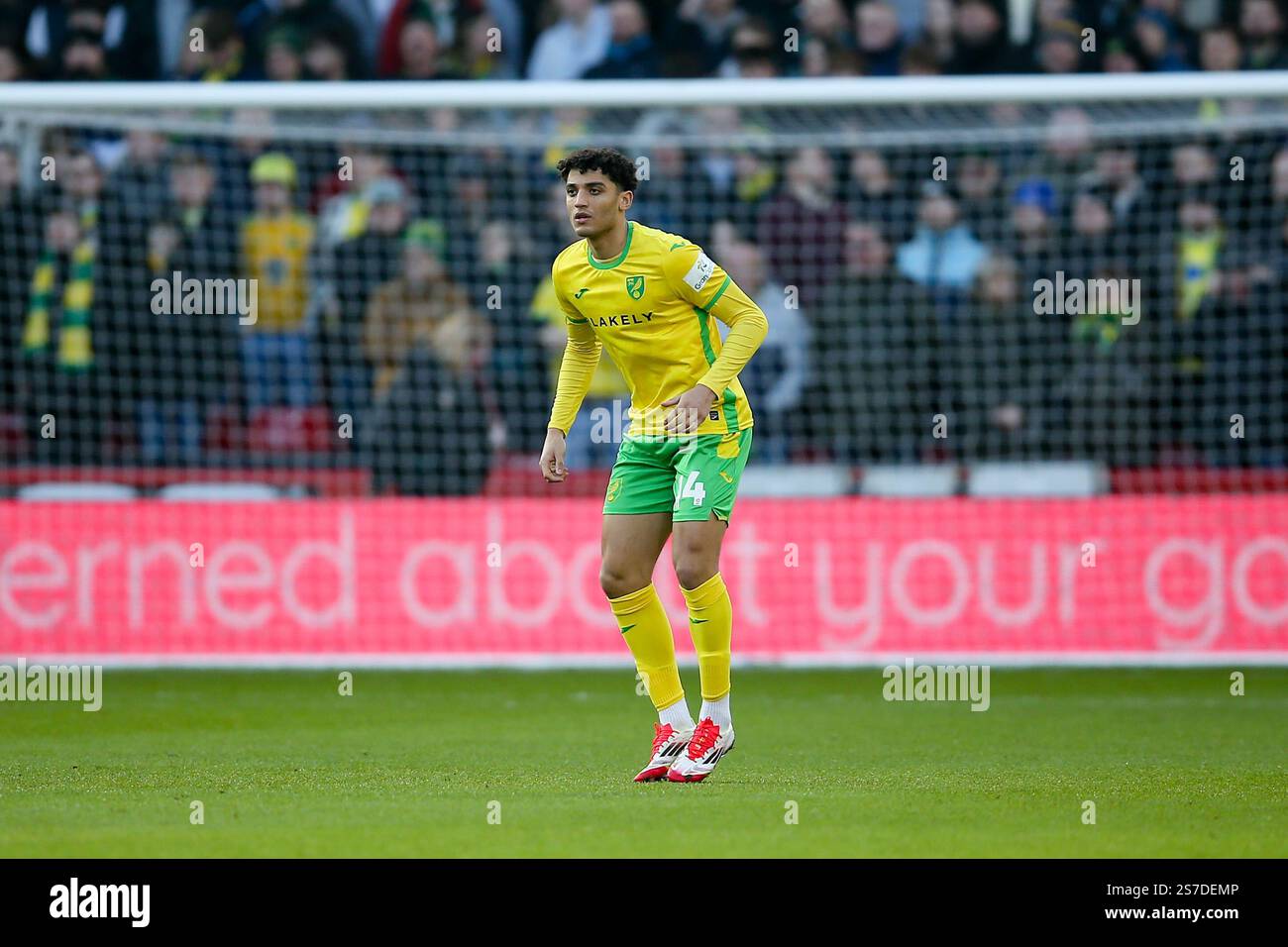 Bramall Lane, Sheffield, England - 18th January 2025 Ben Chrisene (14 ...