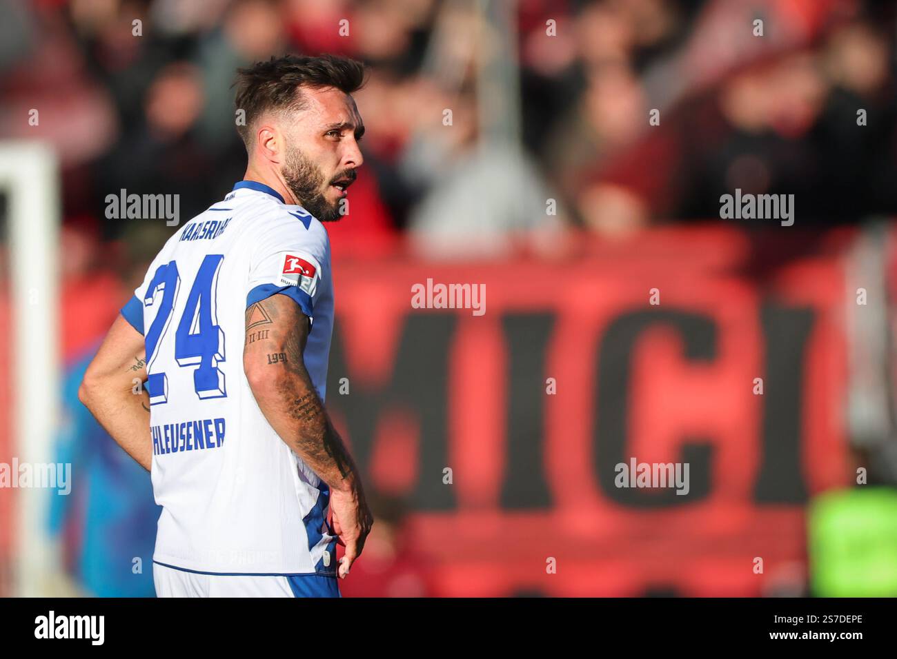 Nuremberg, Germany. 19th Jan, 2025. Soccer: Bundesliga 2, 1. FC ...