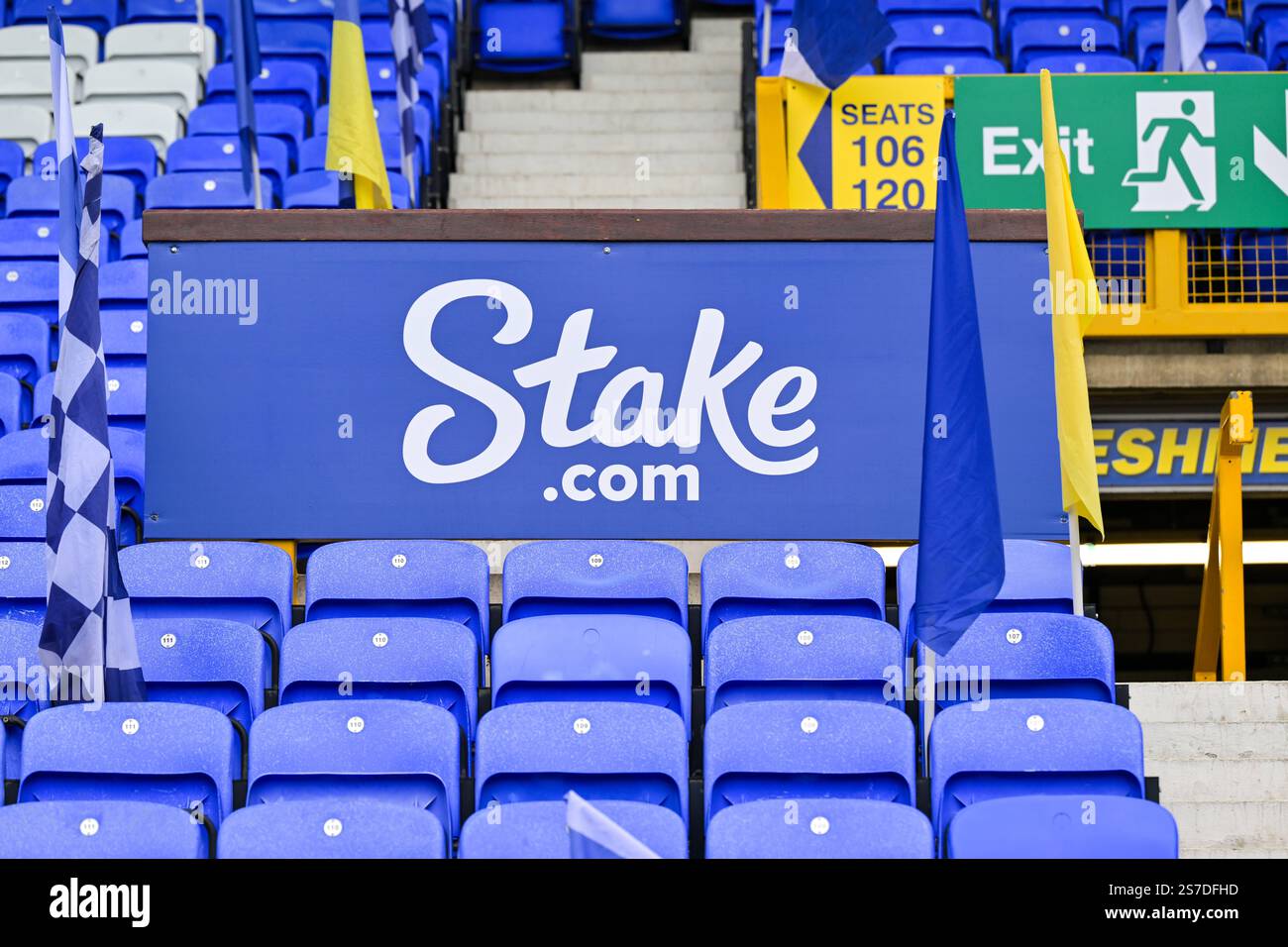Goodison Park, Liverpool, UK. 19th Jan, 2025. Premier League Football ...