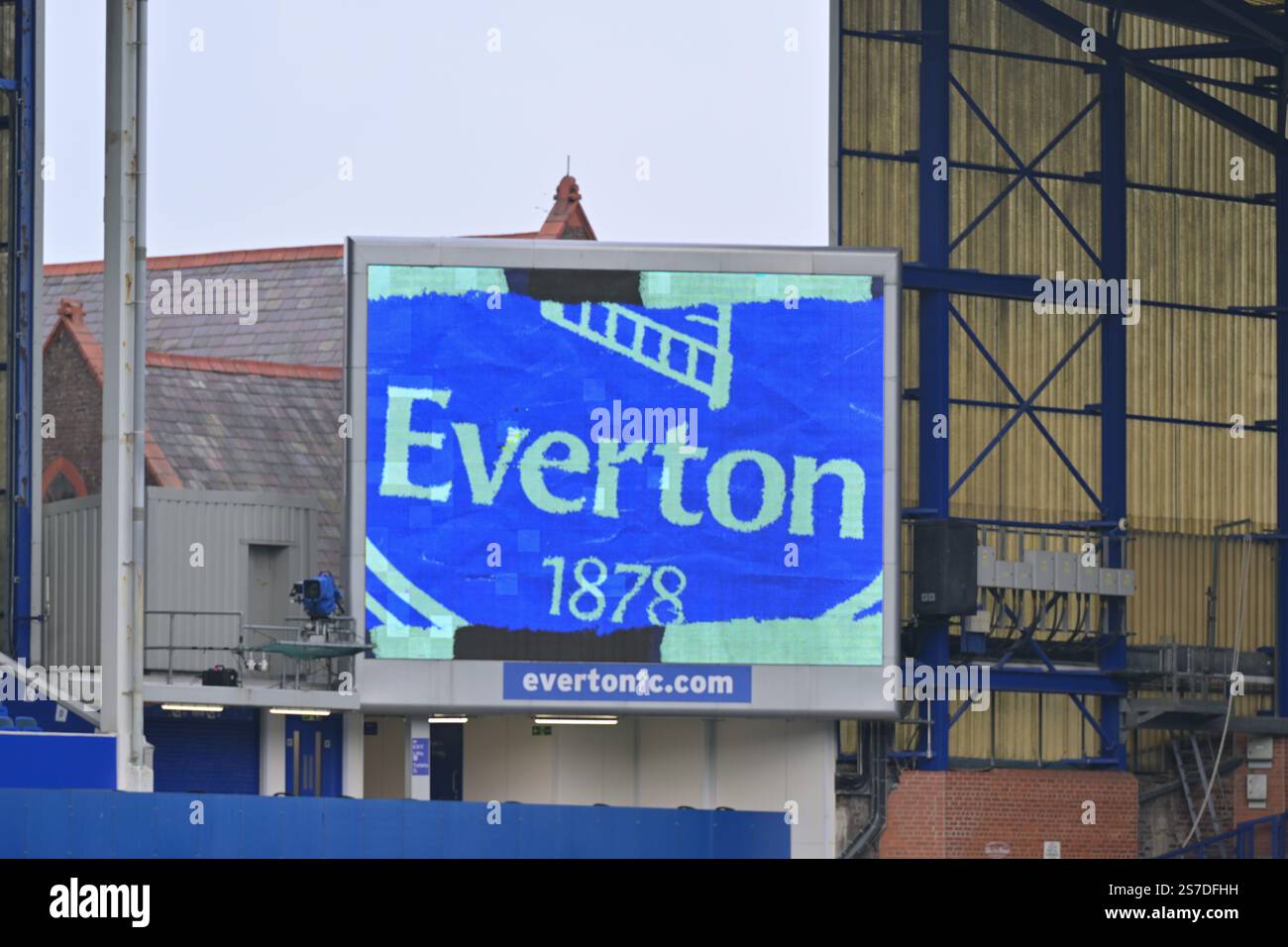 Goodison Park, Liverpool, UK. 19th Jan, 2025. Premier League Football ...