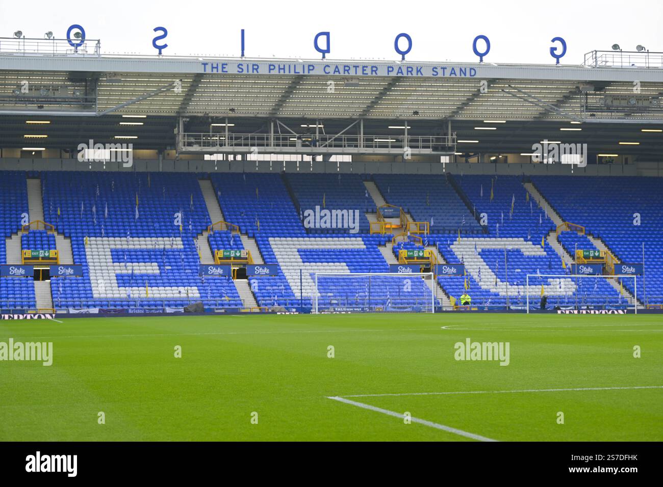 Goodison Park, Liverpool, UK. 19th Jan, 2025. Premier League Football ...