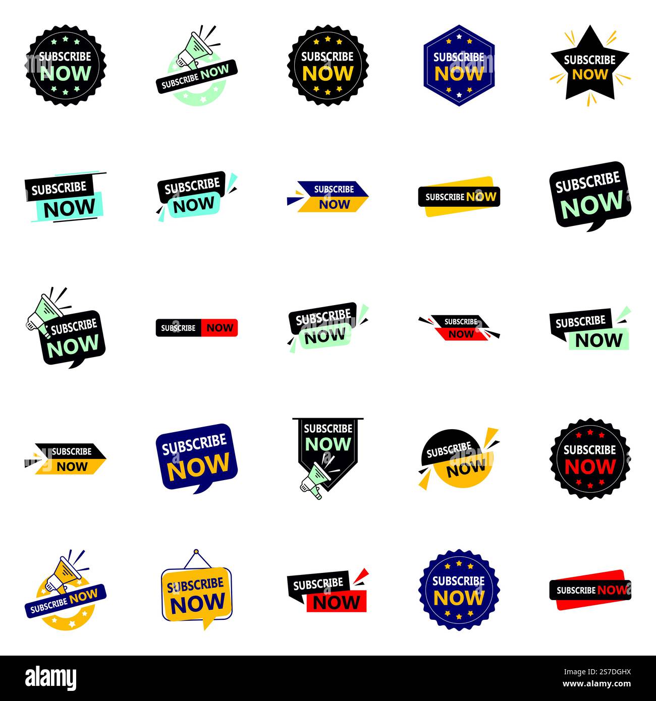 25 Versatile Subscribe Now Graphic Elements for All Kinds of Online ...