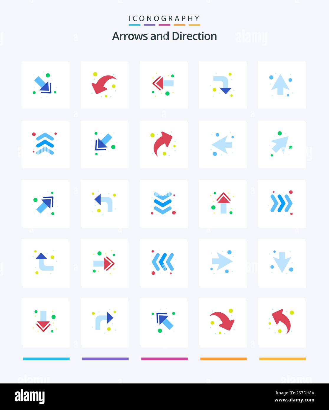 Creative Arrow 25 Flat icon pack Such As arrow. up. back. arrows. right ...