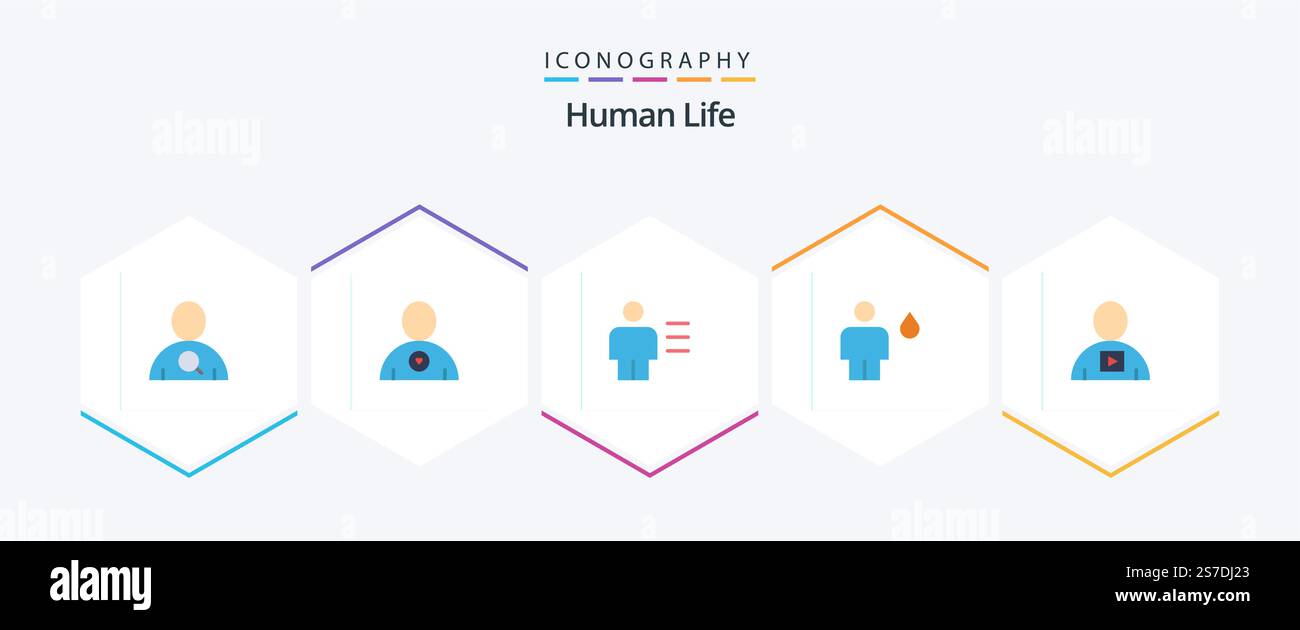 Human 25 Flat icon pack including body. human. body. fire. body Stock ...