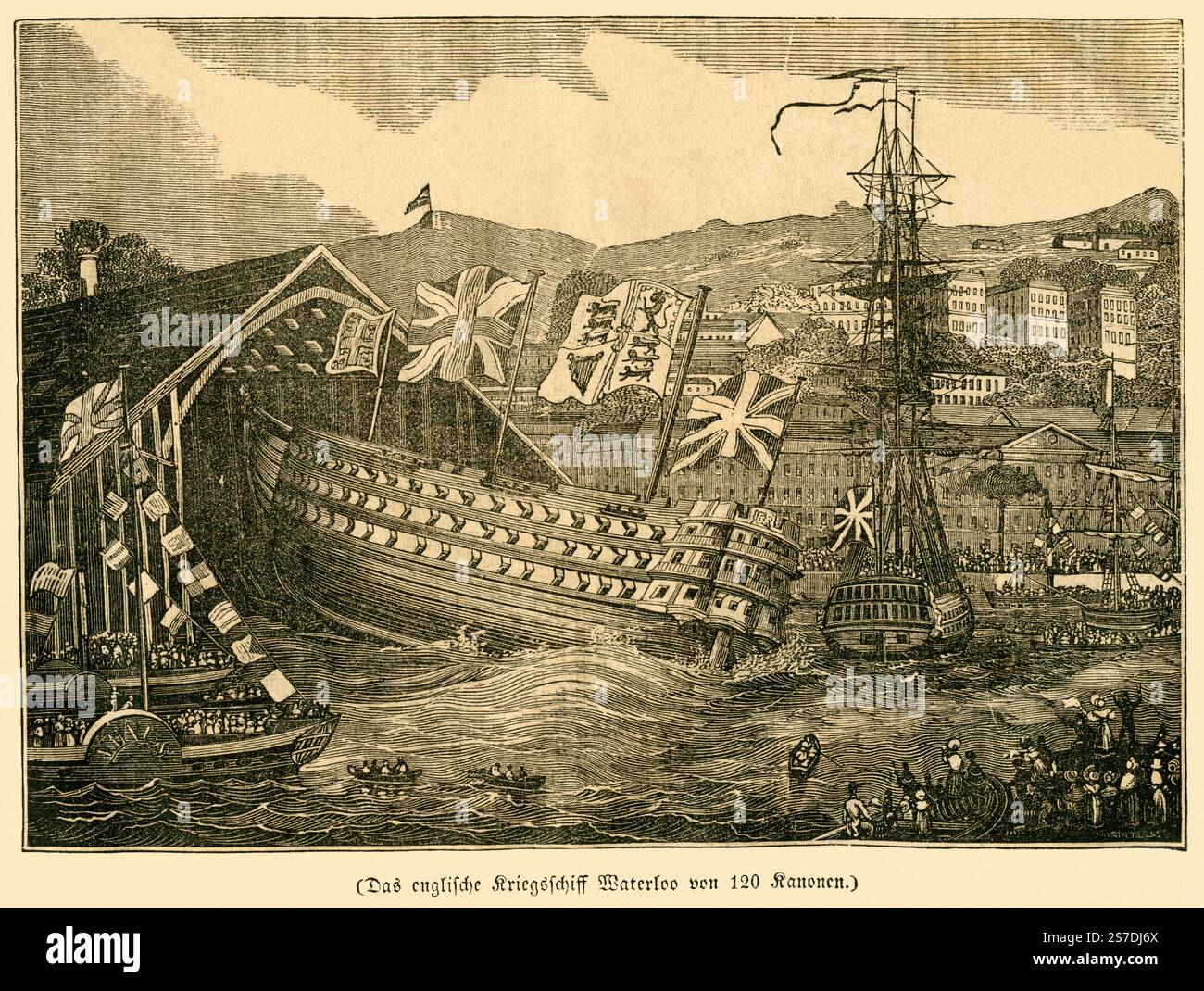 Warship waterloo hi-res stock photography and images - Alamy