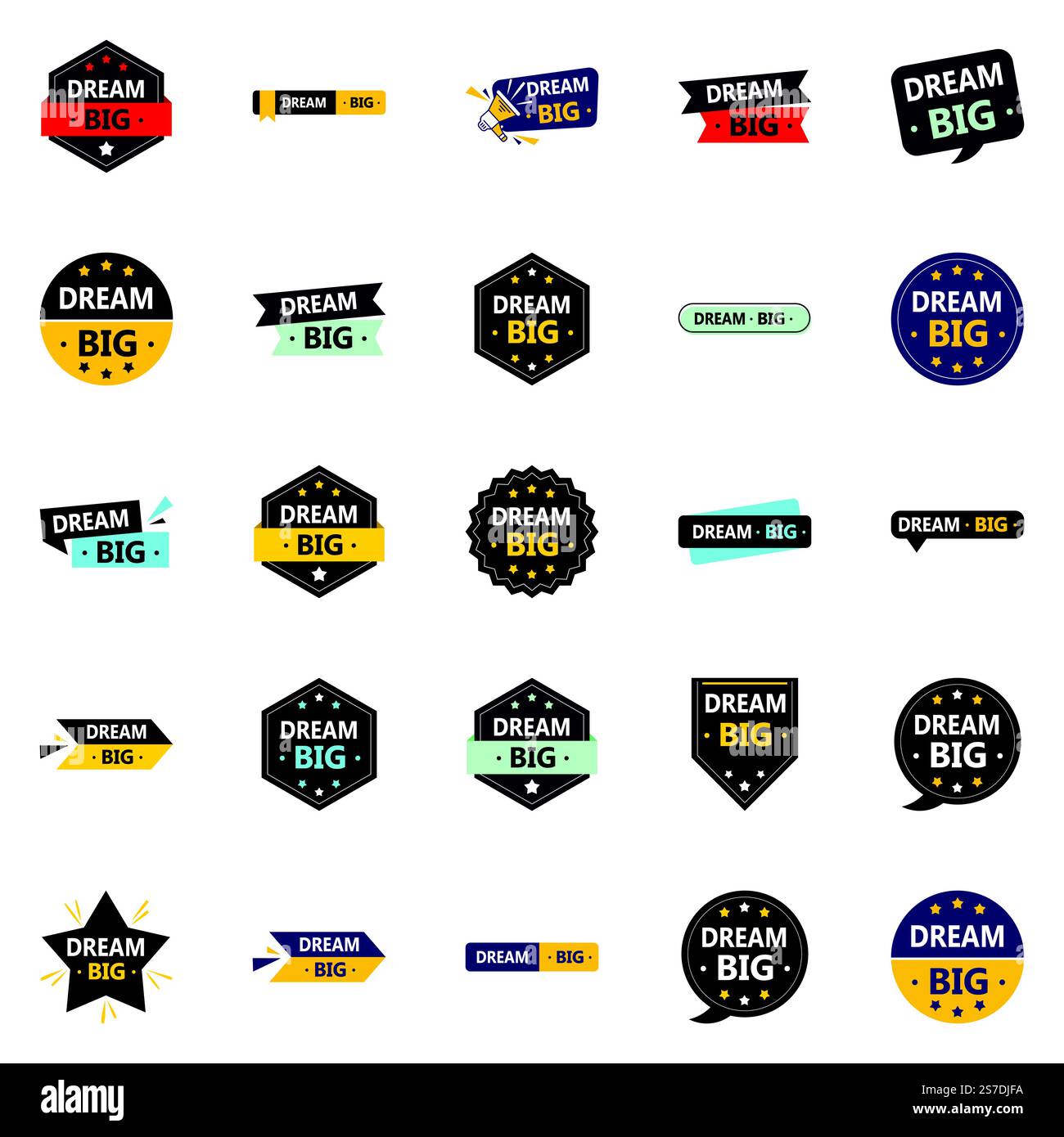 Dream Big Professional Vector Designs for a big dream company 25 pack ...