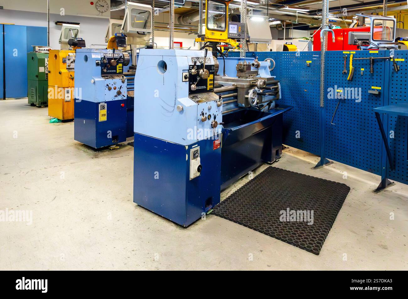Uddevalla, Sweden - 01162025 Lathes and Their Significance in a Contemporary, Advanced Workshop ...