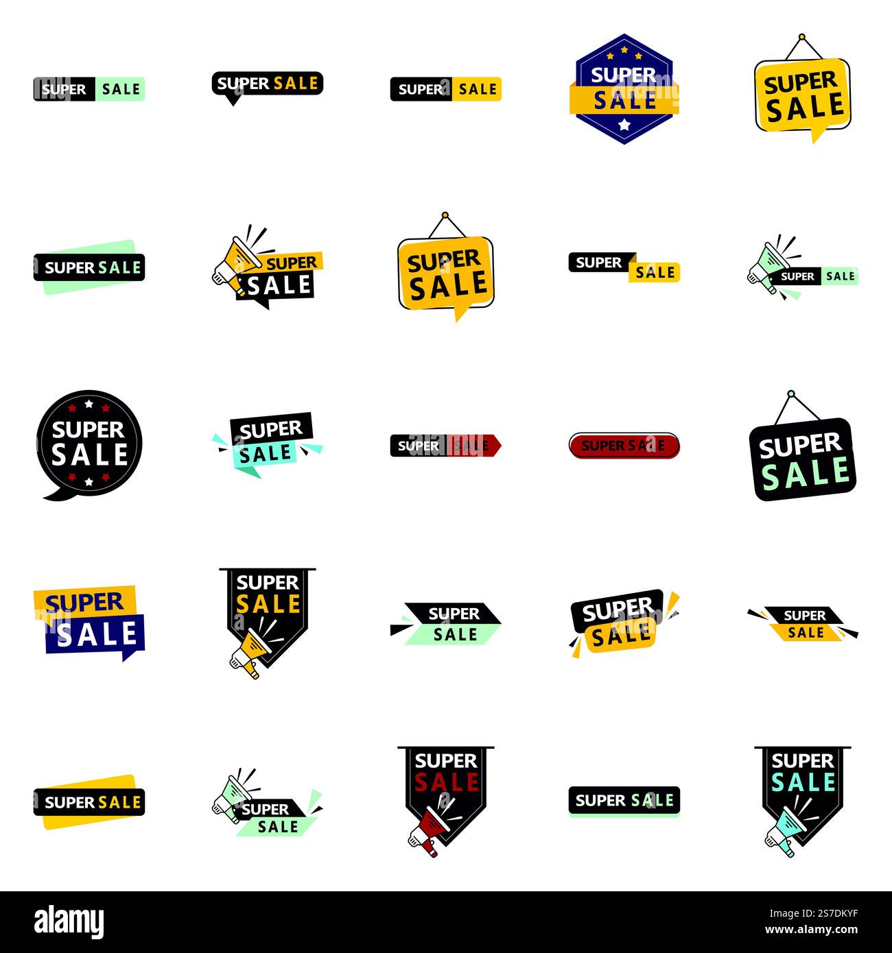 Shop marketing materials Stock Vector Images - Alamy