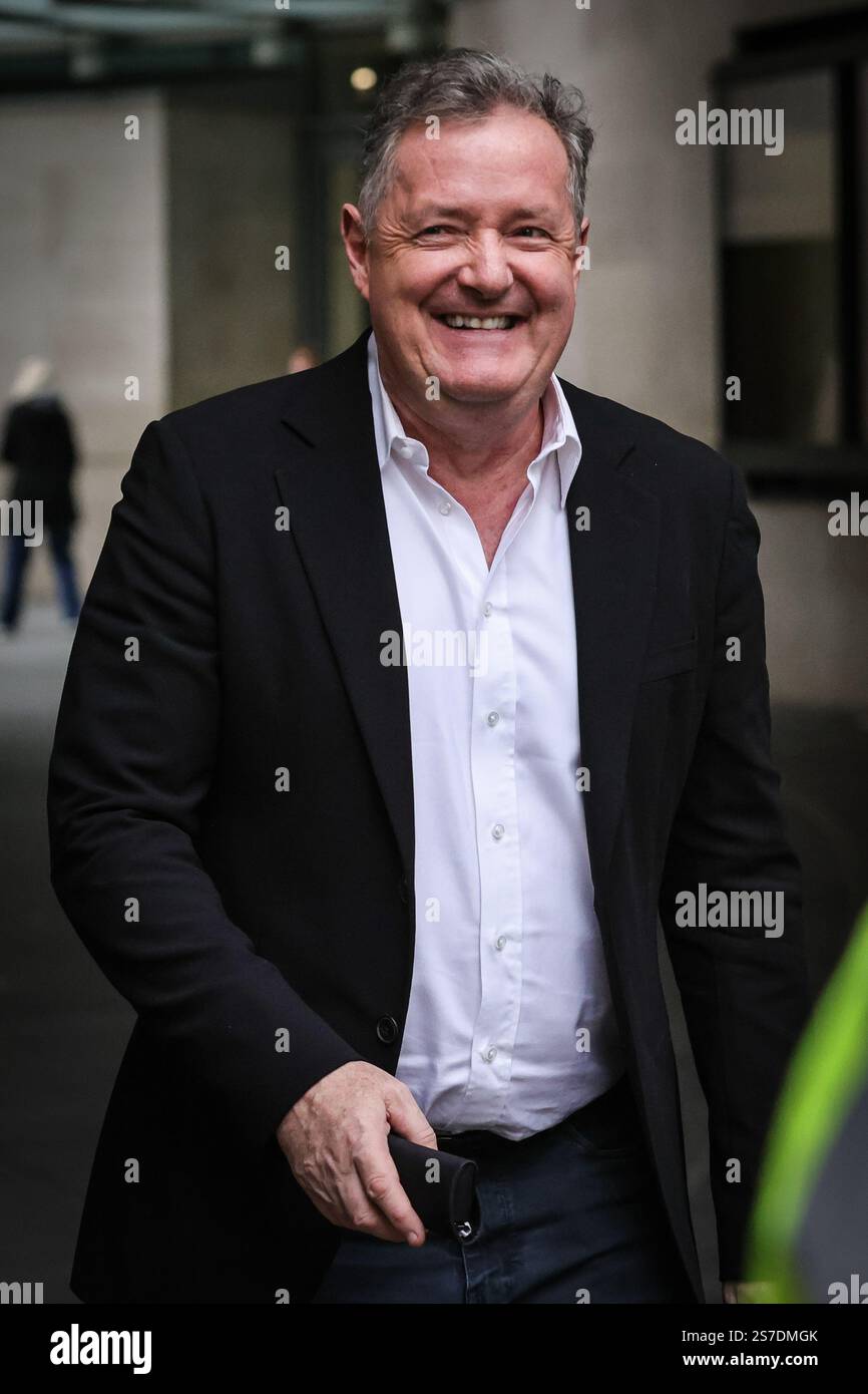 London, UK. 19th Jan, 2025. Piers Morgan, broadcaster, presenter and ...