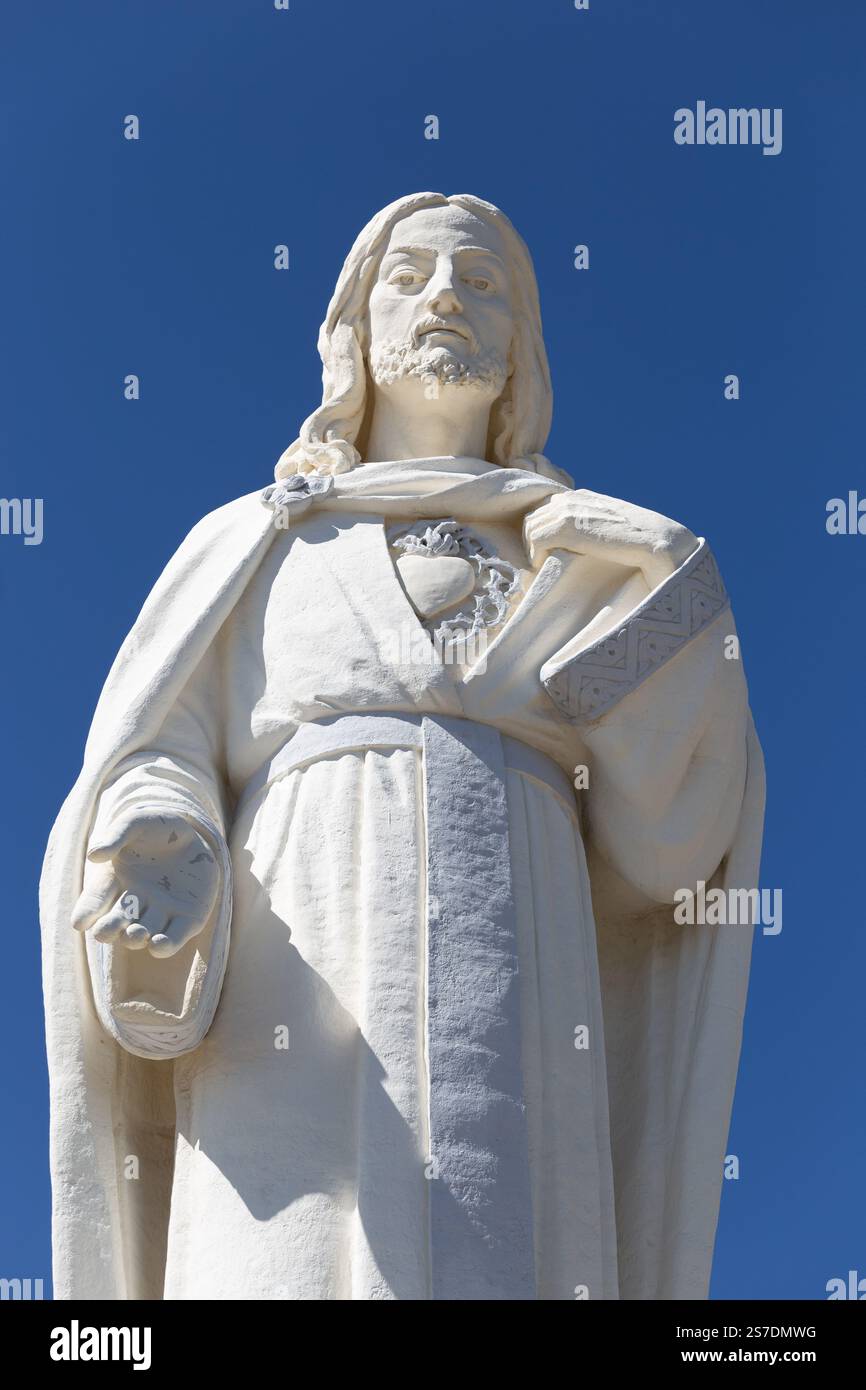 Sacred Heart of Jesus Statue at Mother Cabrini Shrine Colorado Stock ...