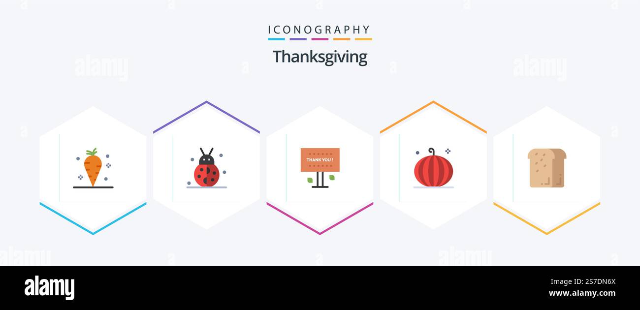 Thanksgiving 25 Flat icon pack including harvest. crop. winter ...