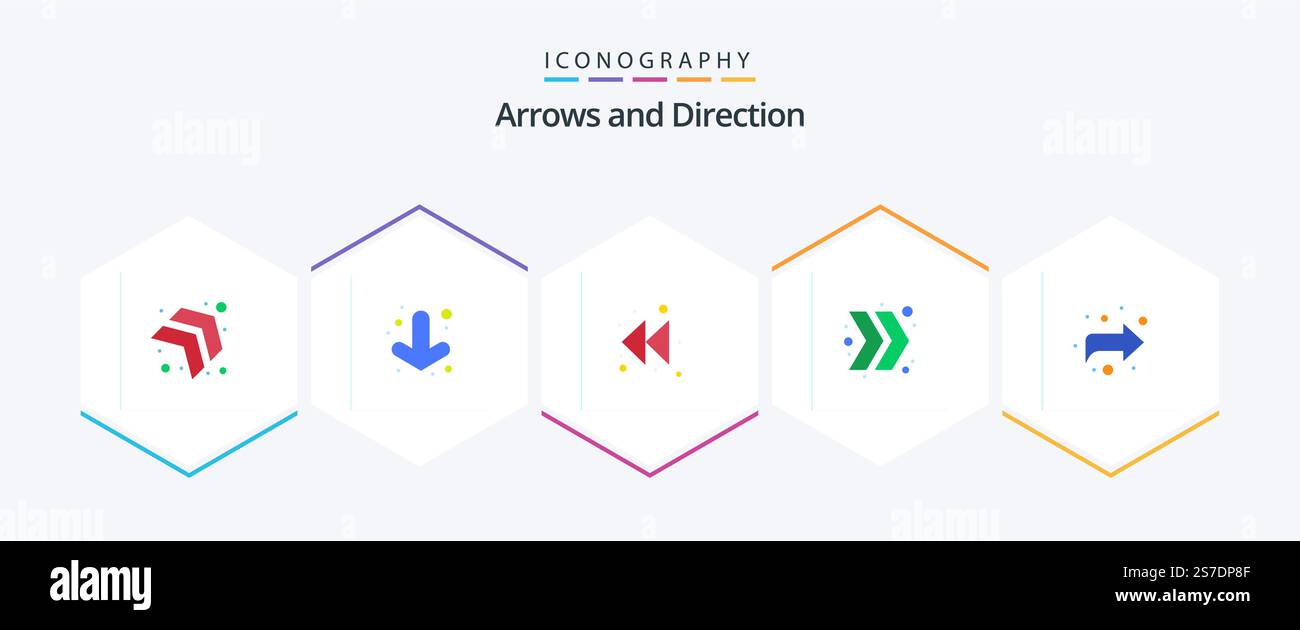 Arrow 25 Flat icon pack including . . rewind. right. arrow Stock Vector ...