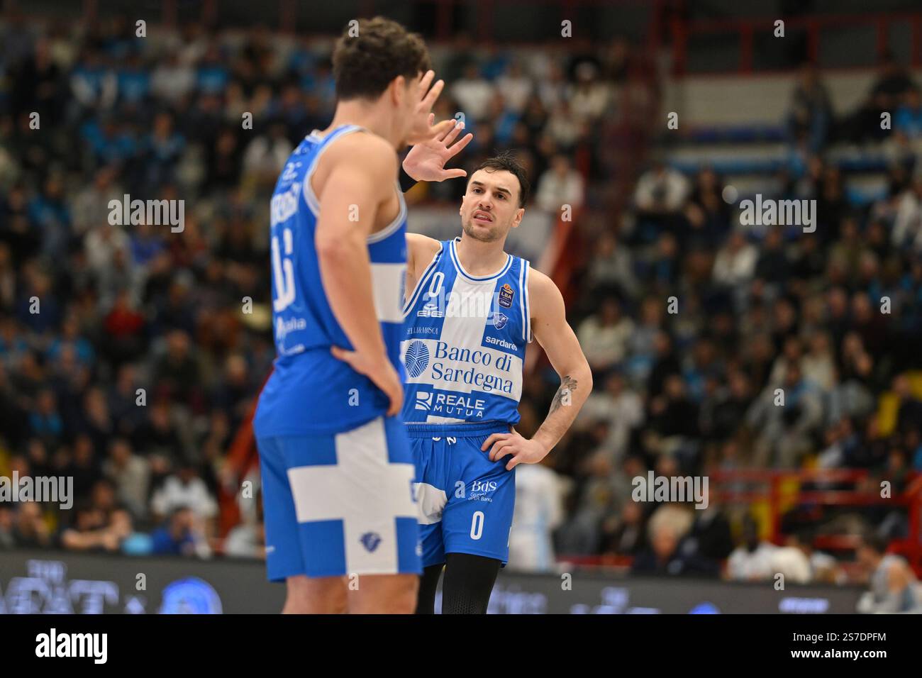 Naples, Italy. 19th Jan, 2025. Alessandro Cappelletti of Banco di ...
