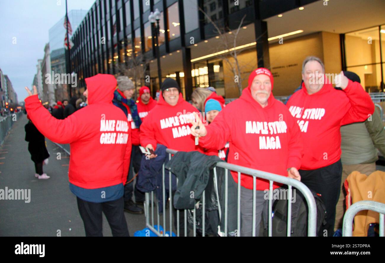 January 19, 2025, Washington Dc, Maryland: (new) the maga victory rally ...