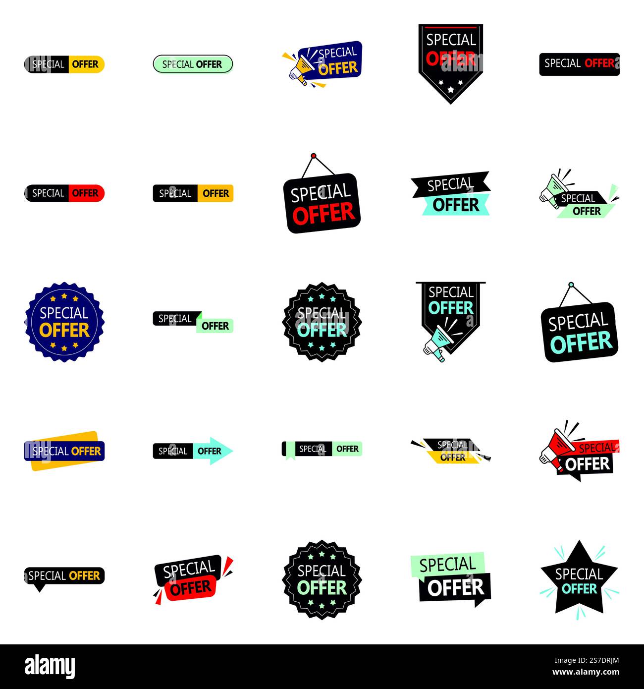 The Special Offer Vector Collection 25 Flexible Designs for Your Next ...