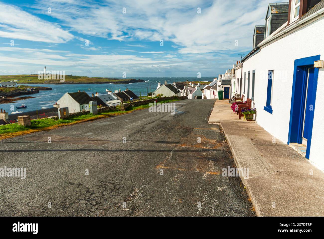 The village of Portnahaven, Islay, Scotland Stock Photo - Alamy