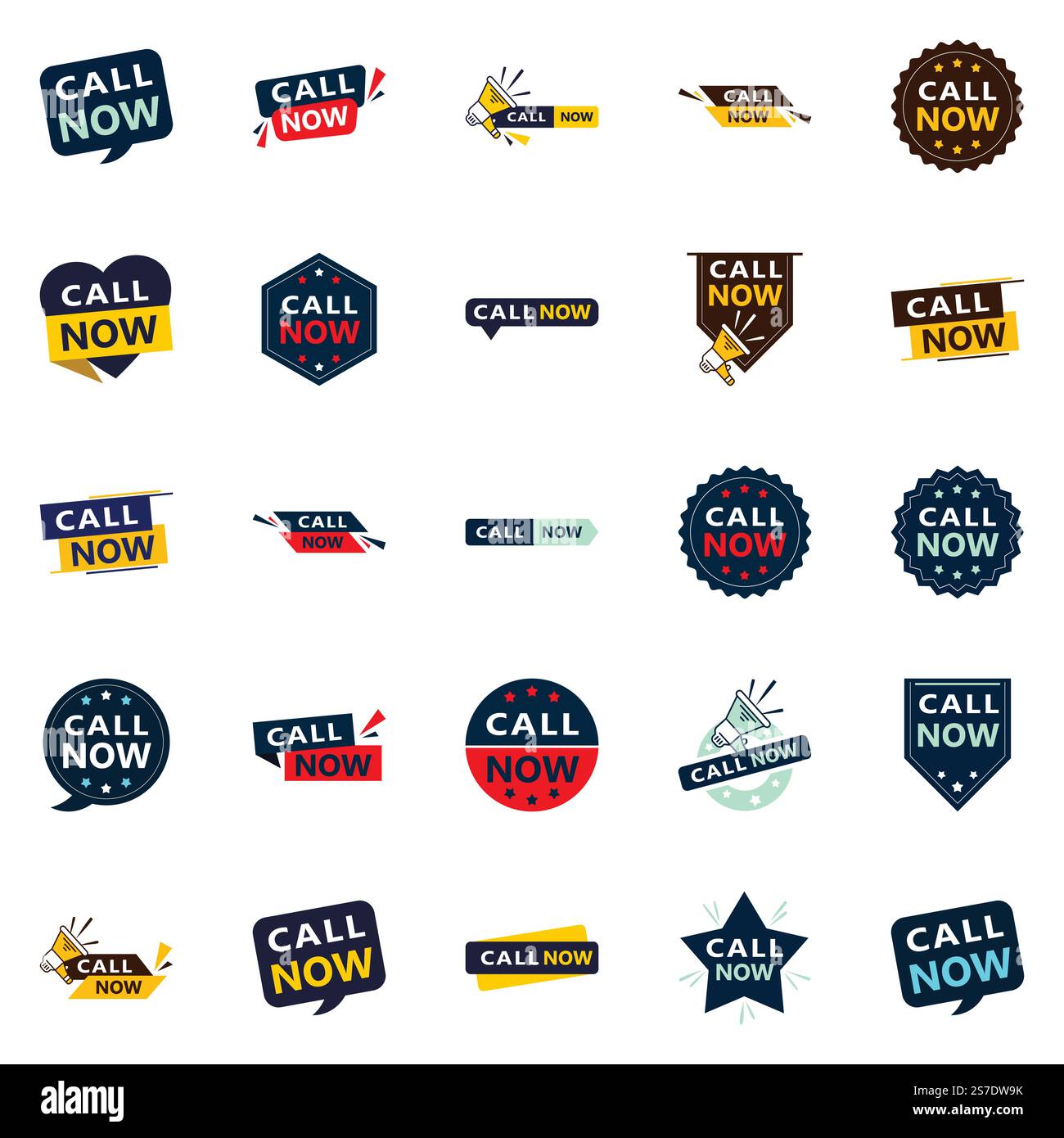 Call Now 25 Fresh Typographic Designs for an updated calling campaign ...