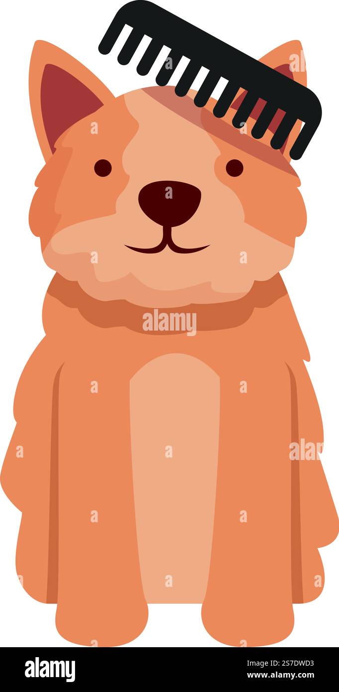 Puppy wash icon cartoon vector. Dog spa. Bath animal. Puppy wash icon ...