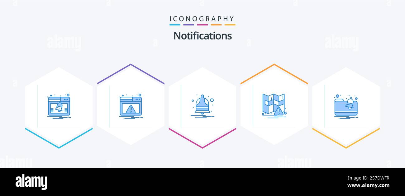 Notifications 25 Blue icon pack including notification. alert. bell ...