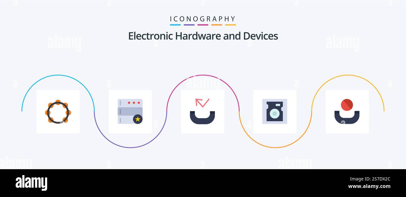 Devices Flat 5 Icon Pack Including . deny. call. call. drive Stock ...