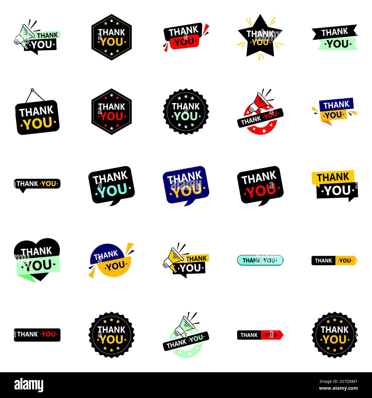 Thankyou 25 Professional Vector Elements for a polished and ...